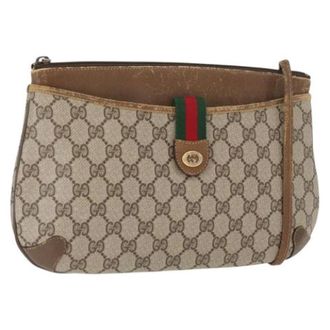 Gucci Pre-owned Plastique sacs-gucci - Femme - Pre-owned - Beige - Taille: ONE Size