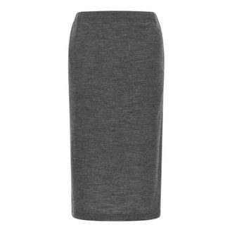 Junya Watanabe R&ouml;hren-Midirock - - Skirts - Damen - Grau - M