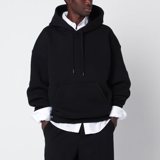 Ami Schwarzes Ami de Coeur Sweatshirt