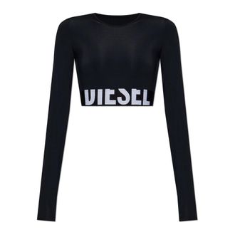 Diesel Top Melissa-D-Pop - - Tops - Damen - Schwarzk - S