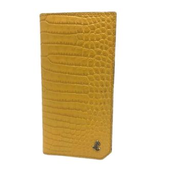 Jimmy Choo London Portefeuille en cuir Pre-owned - Femme - Pre-owned - Jaune - Taille: ONE Size