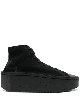 Yohji Yamamoto x adidas baskets montantes Brick Court - Noir