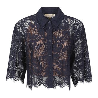 Michael Kors Femme, Blouses et Chemises, Bleu, Taille: 40 FR Chemises