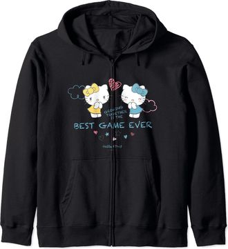 Hello Kitty Zusammenwachsen ist das beste Spiel aller Zeiten - Hello Kitty Kapuzenjacke