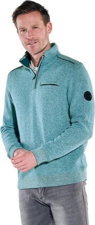 Engbers Herren Herren Sweatshirt Stehbund, Tuerkis, 39553, Tuerkis in Gr&ouml;&szlig;e 4XL