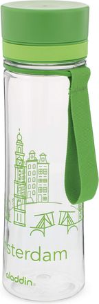 Stanley Aladdin Aveo City Series Amsterdam Wasserflasche 0.6L - Weite Öffnung für leichte Befüllung - Auslaufsicher - BPA-Frei - Glatte Trinktülle - Geruchs- 