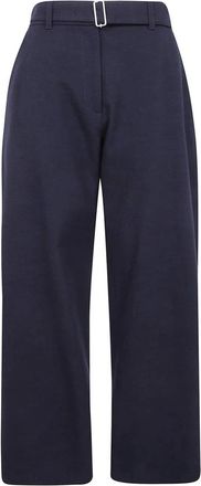 STUDIO NICHOLSON Femme, Pantalons, Bleu, Taille: 34 FR Doring Pantalon Large Ceintur&eacute;