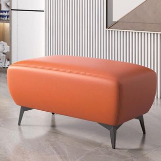 Generic Aufbewahrungsbank Aus Kunstleder - Moderner Rechteckiger Fußhocker, Schuhschrank for Den Eingangsbereich Und Fußende des Bettes (60-100 cm, 4 Größen)(