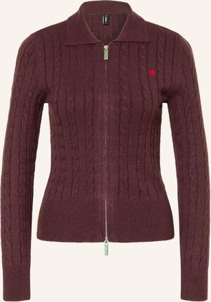 Only Strickjacke rot