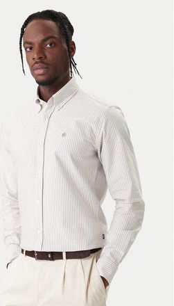 HUGO BOSS Hemd H-ROAN 50556069 Khakifarben Regular Fit