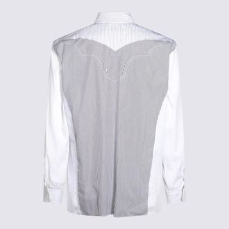 Maison Margiela Mens Shirts Black _co - Tessuto Secondario: Co