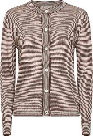 Blanca Vita Femme, Pulls, Brun, Taille: 36 FR Cardigan Ray&eacute;