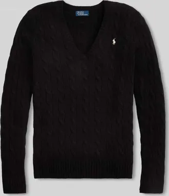 Polo Ralph Lauren Regular Fit Pullover aus Woll-Mix mit Kaschmir-Anteil