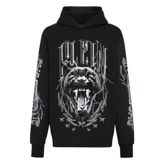 Philipp Plein Hoodie - - Sweatshirts & Hoodies - Herren - Schwarzk - 2XL