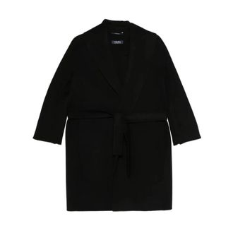 Max Mara Messi Coat - - Coats - Damen - Schwarzk - XS