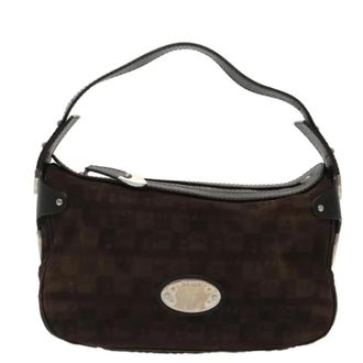 Bally Pre-owned Wildleder schultertasche - - Pre-owned - Damen - Braun - ONE SIZE