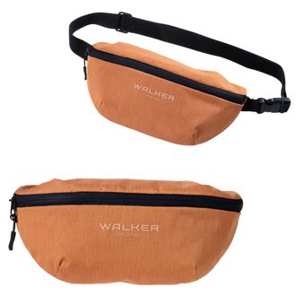 Walker 42172-026 - Lifestyle Gürteltasche Finn Coconut mit Reißverschluss-Hauptfach und verstellbarem Tragegurt, wasserabweisend, ca. 3 l Fassungsvermögen