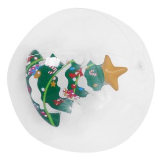 BESPORTBLE Aufblasbare Weihnachtskugel 35cm aus Wetterfestem PVC Runde Dekoration f&uuml;r Garten und Outdoor Wetterbest&auml;ndig Schnell Aufblasbar Festliche Weihnachtsd