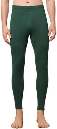 Generic Pantalon thermique pour homme - Sous-vêtements dhiver pour homme - Coupe ajustée - Stretch - Garde au chaud - Léger et confortable - Couche de base - 