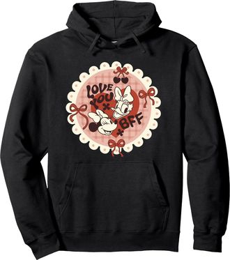 Disney Minnie & Daisy Galentines Day Love You BFF Valentine Pullover Hoodie
