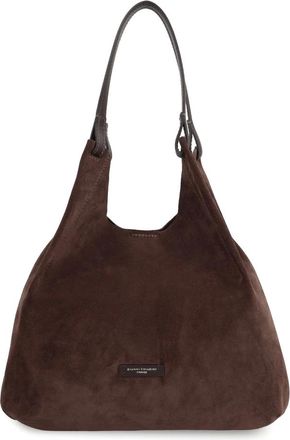 Gianni Chiarini Femme, Sacs, Brun, Taille: ONE Size Sac en cuir su&eacute;d&eacute; avec poign&eacute;es