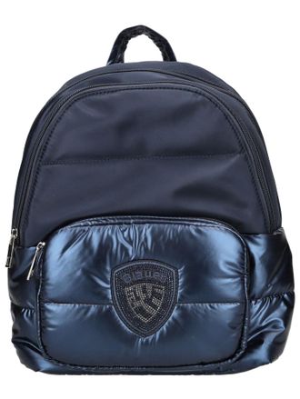 Blauer Rucksack