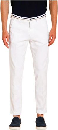 Mason's Homme, Pantalons, Blanc, Taille: XL Torino Summer Chino Pants