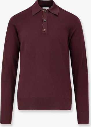 Burberry Marcus LS CT wool polo shirt - BURBERRY - gender_Man