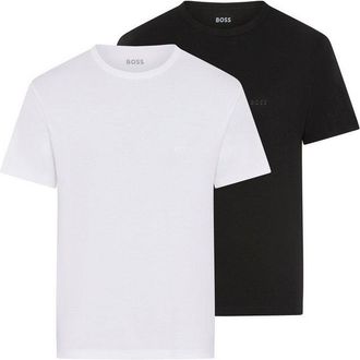 BOSS T-Shirt Ton in Ton Stickerei