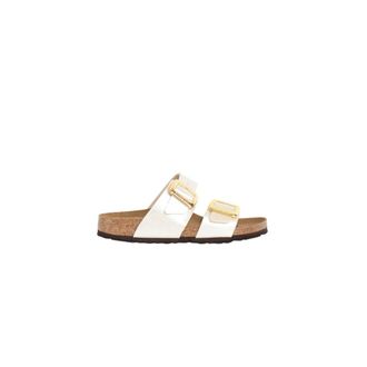 Birkenstock Femme, Chaussures, Blanc, Taille: 36 EU Sydney CB Sandales en Cuir