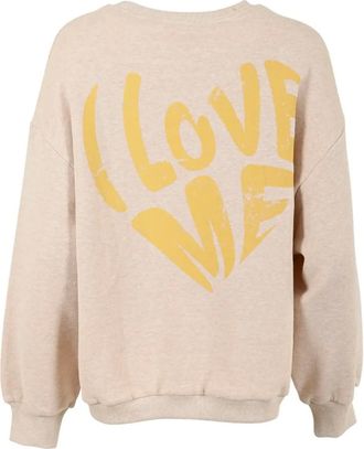 Maicazz Damen, Sweatshirts & Hoodies, Beige, XLGröße