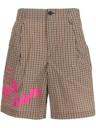 Kolor Shorts mit Karomuster - Mehrfarbig