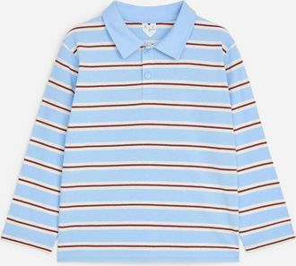 Arket Lockeres Poloshirt -Blau
