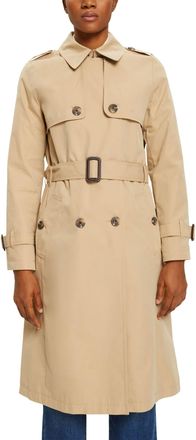 Esprit Damen 013EE1G327 Jacke, 285/SAND, XL