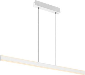 SLV Lampe suspendue de bureau One Linear 2x10w Led 104 cm blanc - 1006186