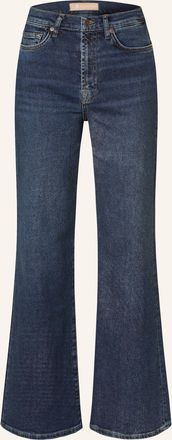 7 For All Mankind Flared Jeans Ultra High Rise Jo Cisco blau