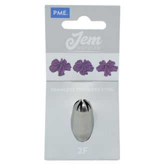 PME JEM PME Spritzblument&uuml;lle Nr. 2F, Edelstahl, Silver, cm, 2 x 2 x 3.5 cm, Silber