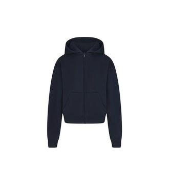 SKIMS Sweatshirt en coton m&eacute;lang&eacute;