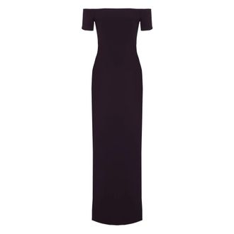 Solace London Femme, Robes, Violet, Taille: 42 FR Nile Maxi Dress