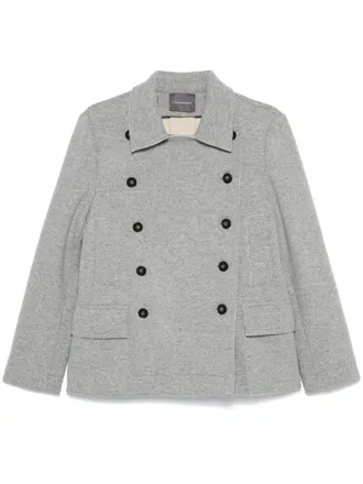 Lorena Antoniazzi veste à boutonnière croisée - Gris