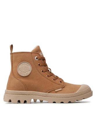 Palladium Schn&uuml;rstiefeletten Pampa Hi Zip Wl 95982-252-M Braun