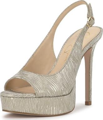 Jessica Simpson Femme Sibilla Escarpins, dor&eacute; Clair, 40 EU