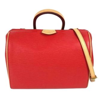 Louis Vuitton Sac Week-end Pre-owned - Femme - Pre-owned - Rouge - Taille: ONE Size