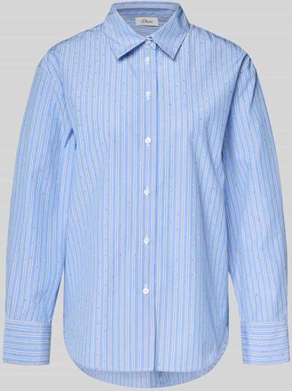 s.Oliver Red Label Regular Fit Hemdbluse mit Baumwollanteil