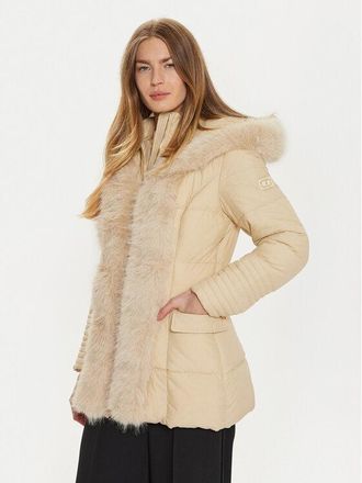 Guess Daunenjacke Zoe 4BGL41 7188A Beige Regular Fit