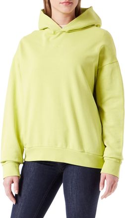 Replay Damen Hoodie Second Life mit Kapuze, Acid Green 636 (Gr&uuml;n), S
