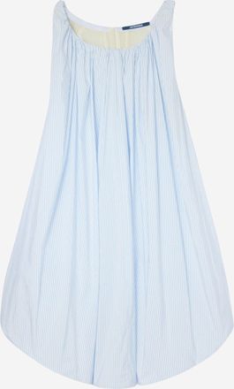 Jacquemus Robe en coton m&eacute;lang&eacute; lavande