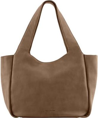 Fredsbruder sac shopper sac à épaule Just Easy Shopper Khaki Green brun