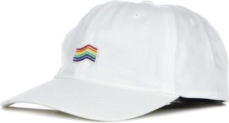 Vans Gebogener Schirm bestickte Logo Baumwollkappe - - Accessories - Herren - Wei&szlig; - ONE SIZE