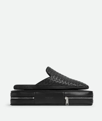 Bottega Veneta Slipper Palazzo Avec &Eacute;tui De Voyage - Bottega Veneta